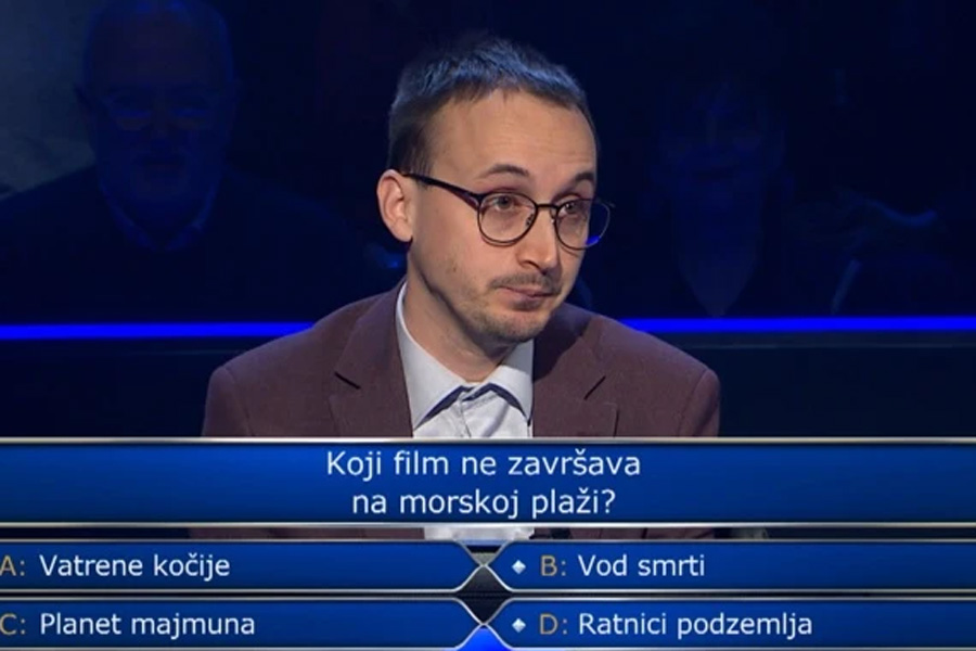 TARIK GA JE U ČUDU GLEDAO: Takmičar u 'Milijunašu' nije znao odgovor na ... TARIK GA JE U ČUDU GLEDAO: Takmičar u 'Milijunašu' nije znao odgovor na ...
